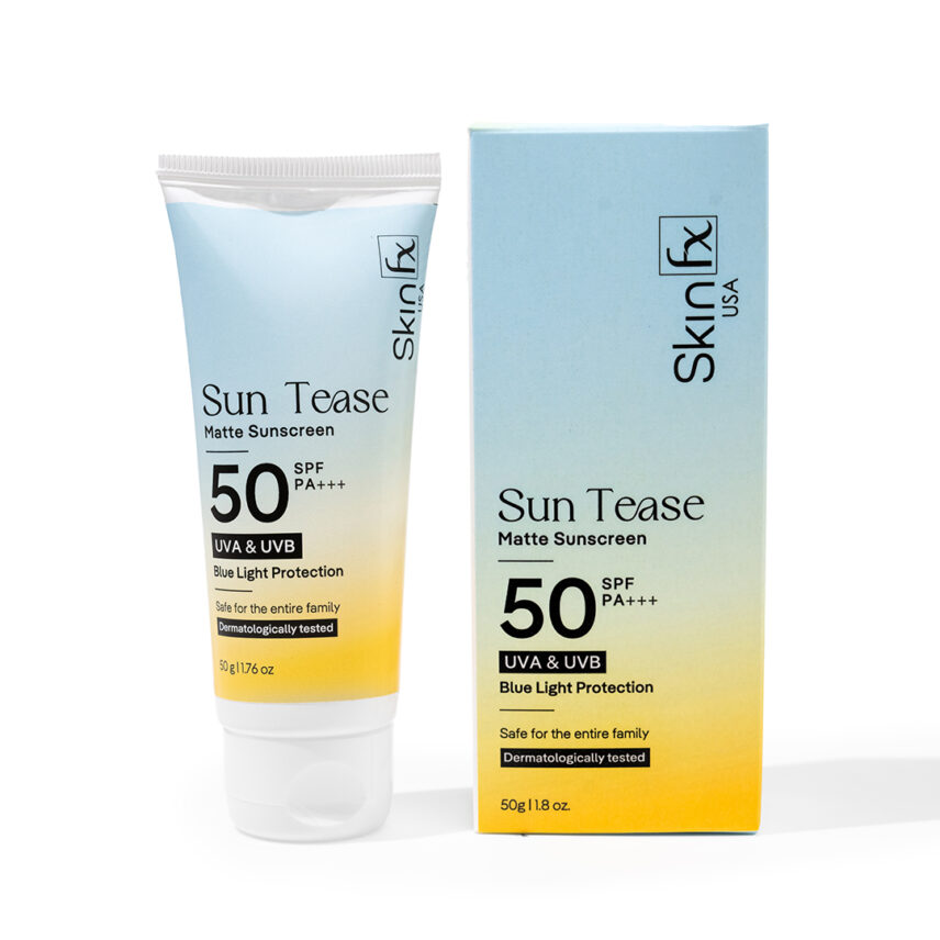 Skin Fx USA Sun Tease Matte Sunscreen SPF 50 PA++++ – 50g